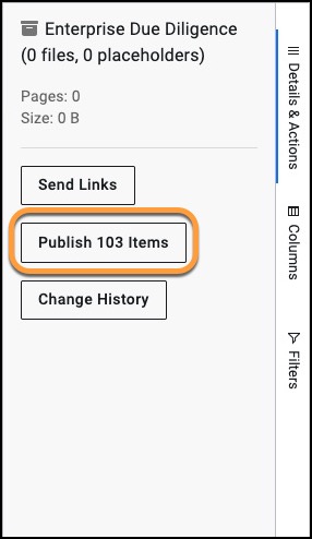 How do I publish content?