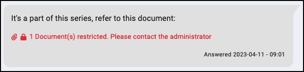 Can Question team members see a linked document if they don't have ...